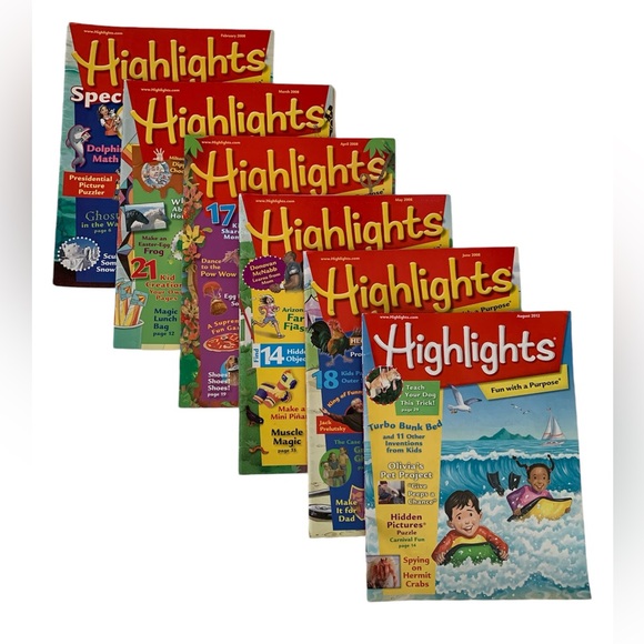 Highlights for Children | Other | Highlights Magazine Set Of 6 Years ...